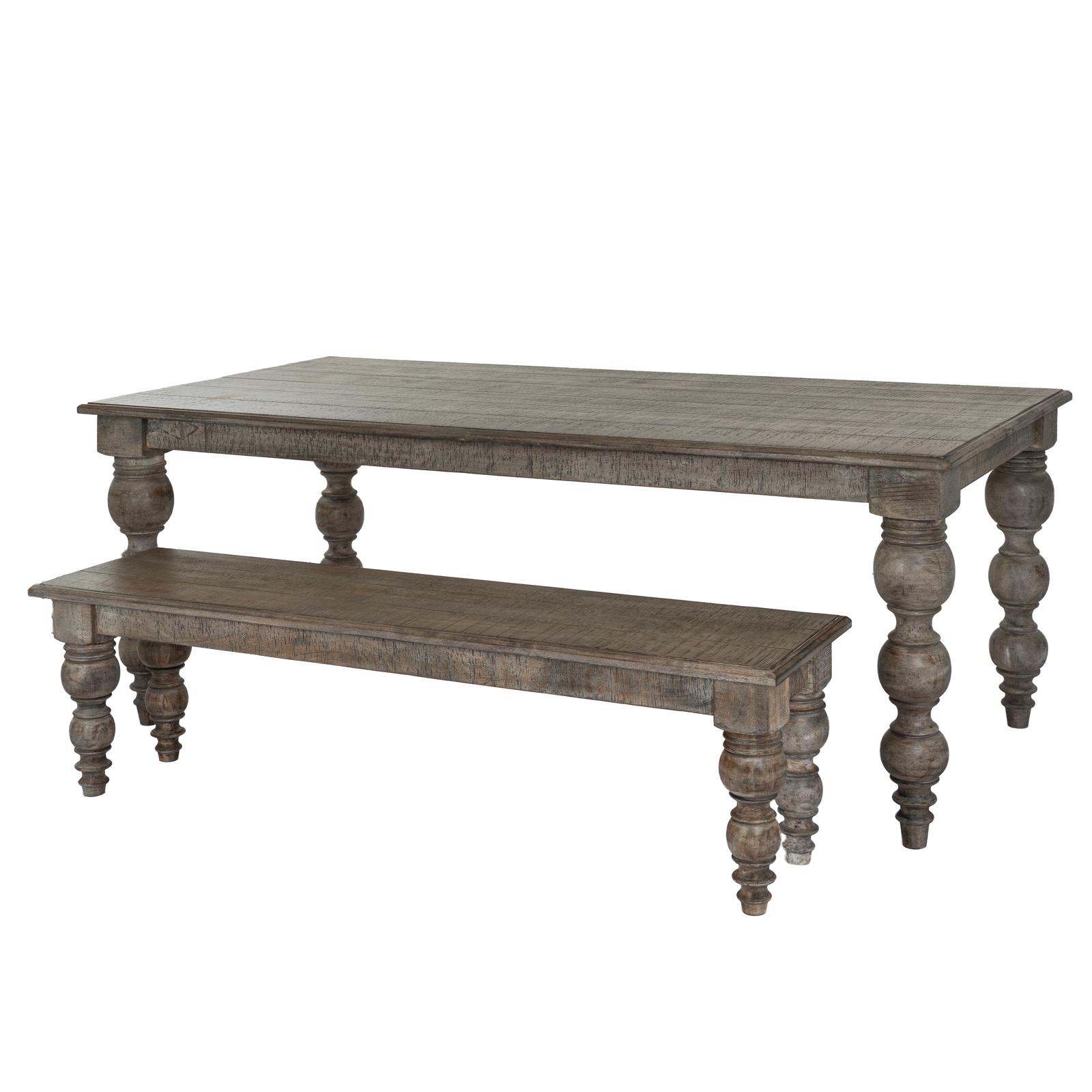 The Rutland Collection Rectangular Dining table – Navy Daisy